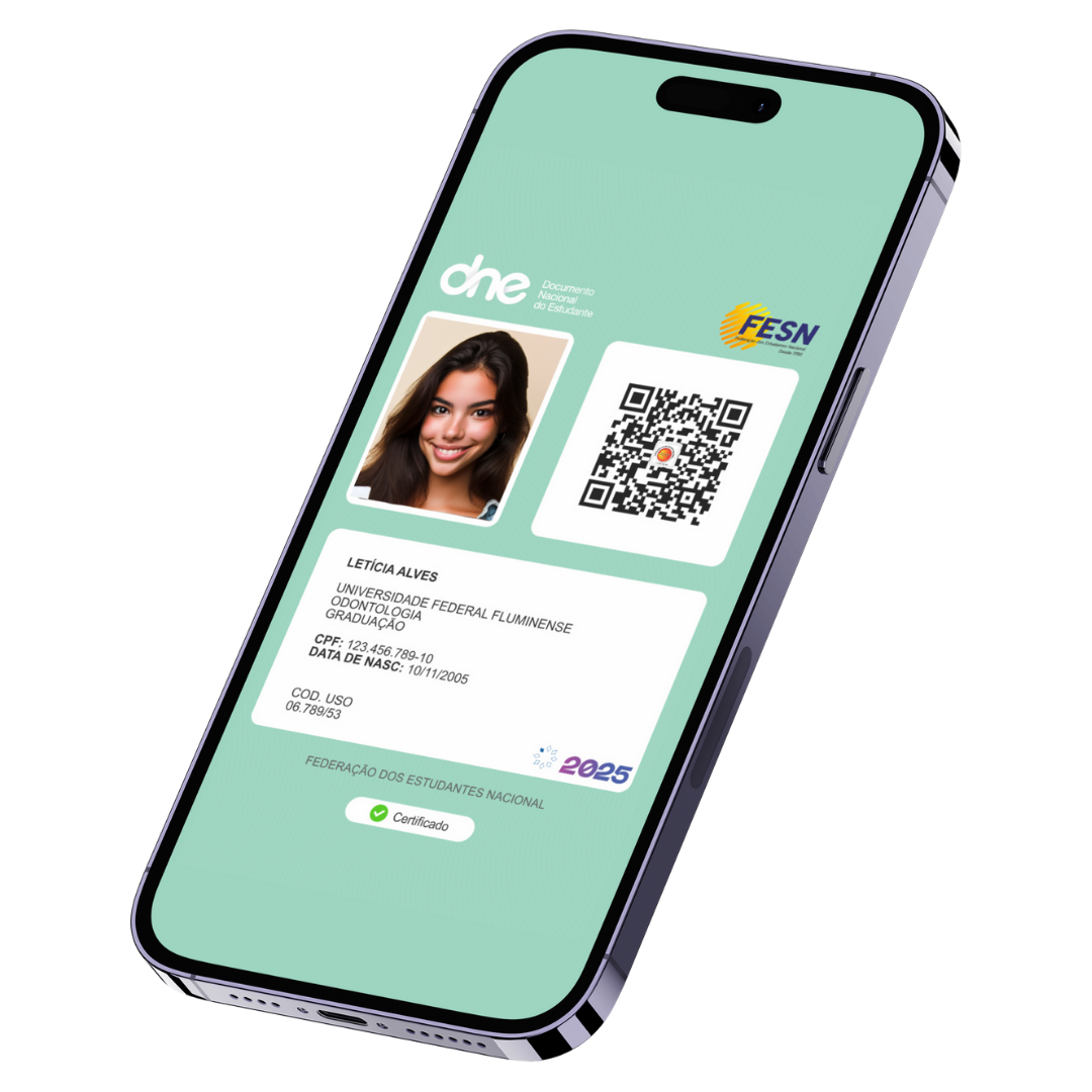 DNE FESN – Carteirinha de Estudante – Solicite seu DNE Impresso ou Digital